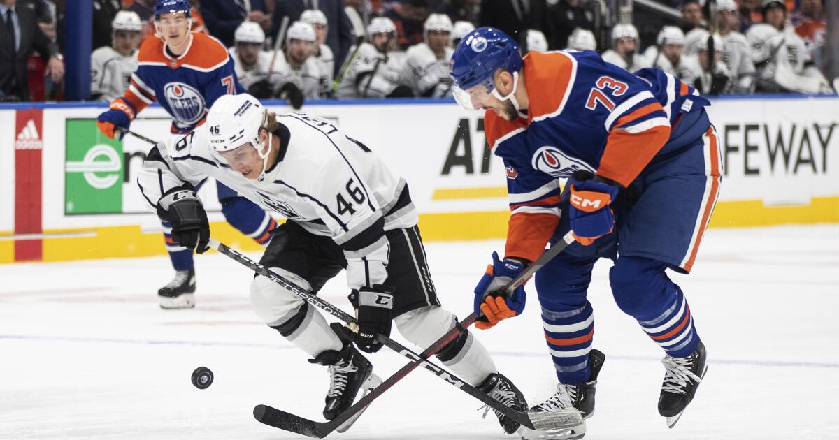 NHL Playoff Intensity: Los Angeles vs. Edmonton Game 3